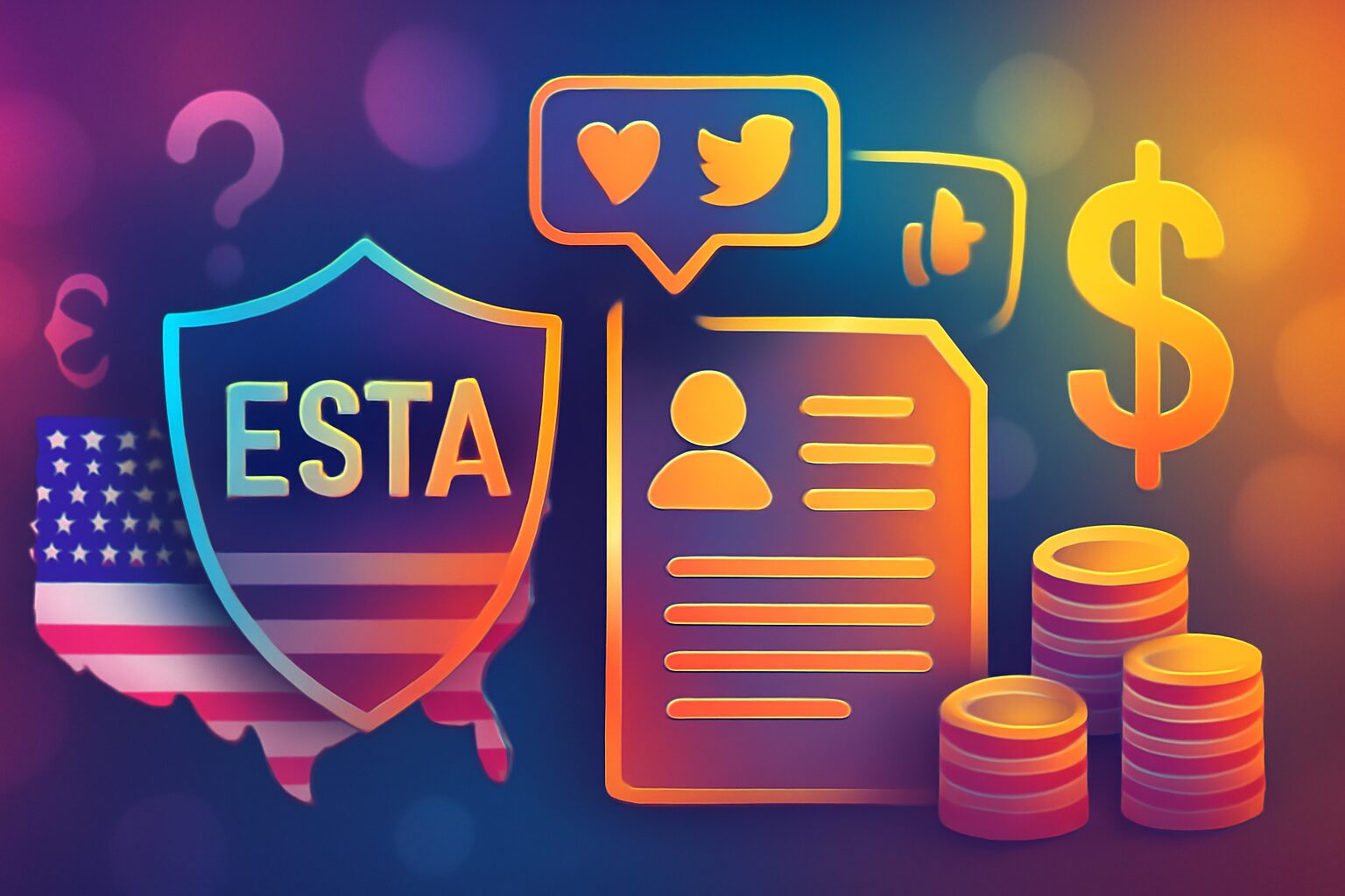 米ESTA新方針案、SNS情報開示で観光収入157億ドル損失か？WTTCが警告 | Arigatrip